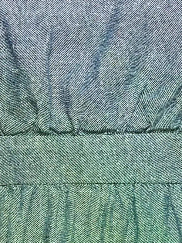 Missoni Chambray Midi Dress With Ruffle Detail