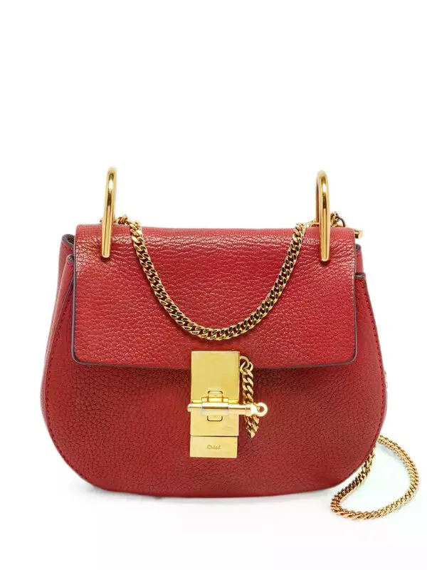 Chloé Small Drew Shoulder Bag - Red