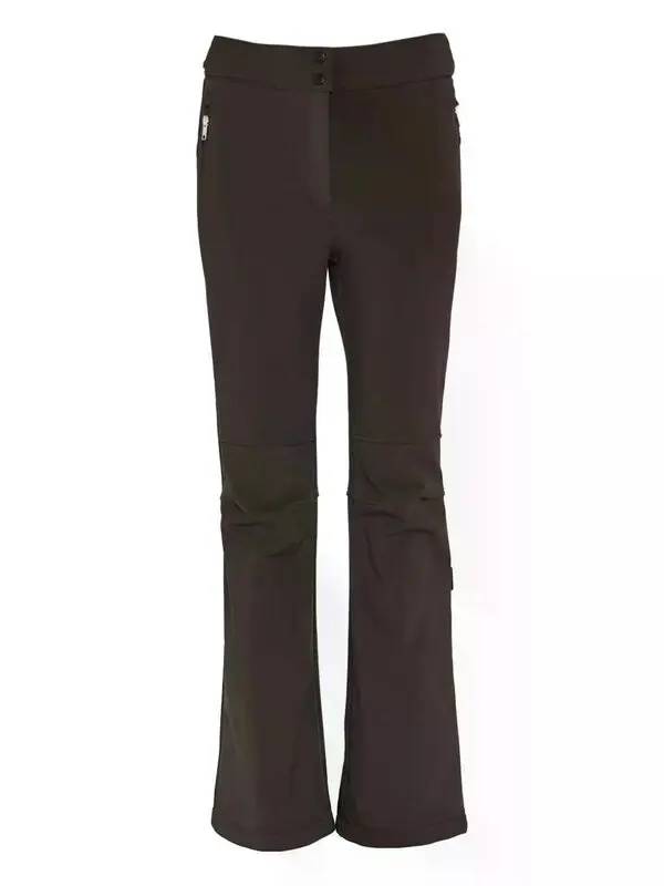 YVES SALOMON Softshell Flared Ski Trousers - Brown
