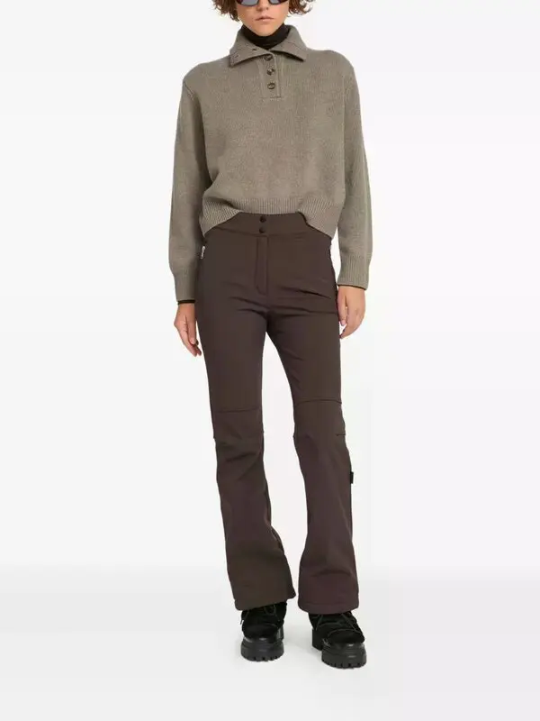 YVES SALOMON Softshell Flared Ski Trousers