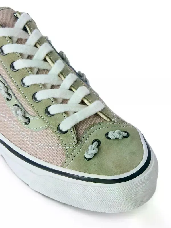 VANS Paneled Lace Detail Canvas Sneakers