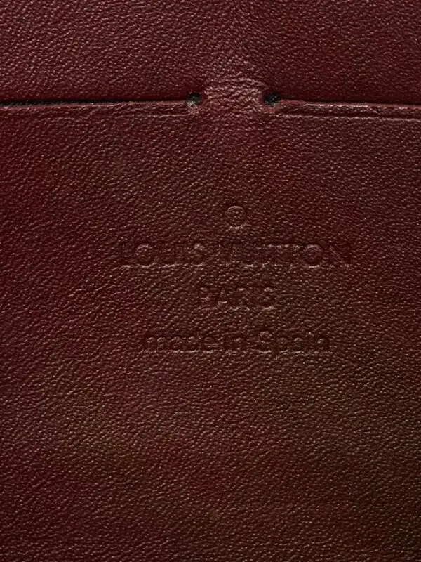 LOUIS VUITTON 2011 Zippy Stephen Sprouse Vernis Wallet