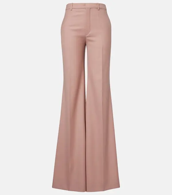 Chloé Virgin Wool Flared Trousers