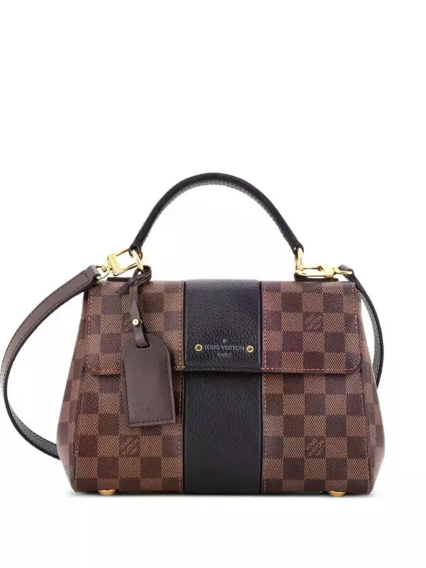 LOUIS VUITTON Bond Street Handbag Damier Satchel - Brown