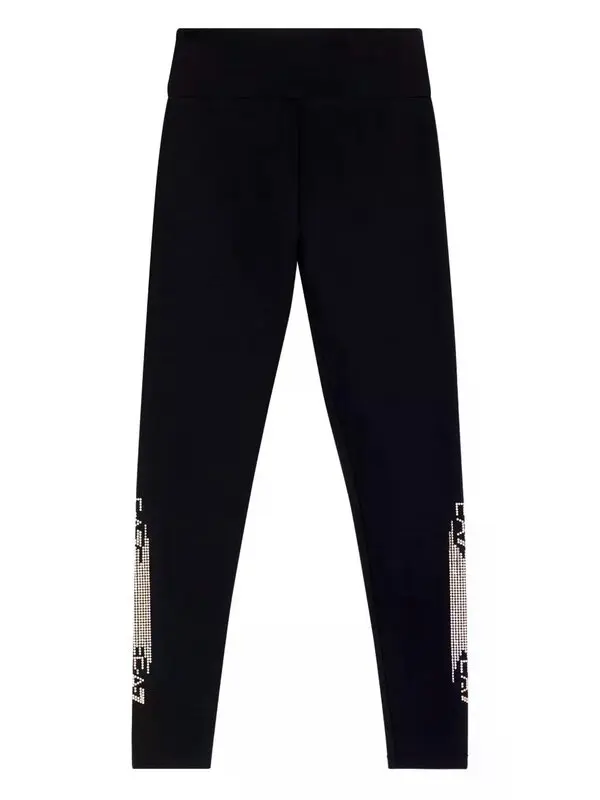 EA7 Embellished Leggings - Black