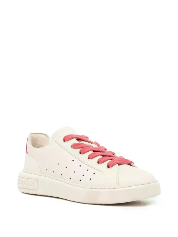 Bally Perforated Detail Logo-embossed Trainers
