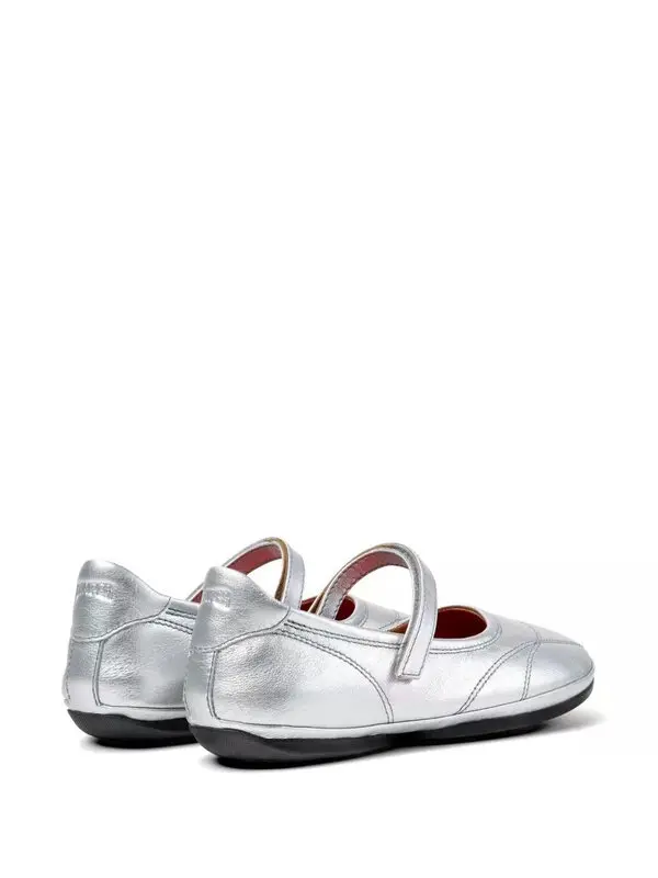 Camper Right Nina Touch-strap Ballet Flats