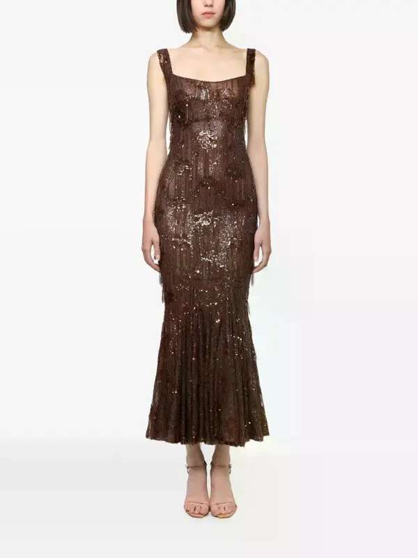 ATU BODY COUTURE Embellished Lace Mermaid Dress
