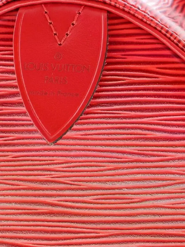 LOUIS VUITTON Epi Leather Speedy 30 Satchel - Red