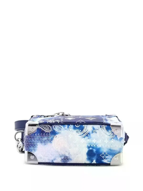 LOUIS VUITTON Soft Trunk Bag Limited Edition Monogram Bandana Leather Mini Shoulder Bag