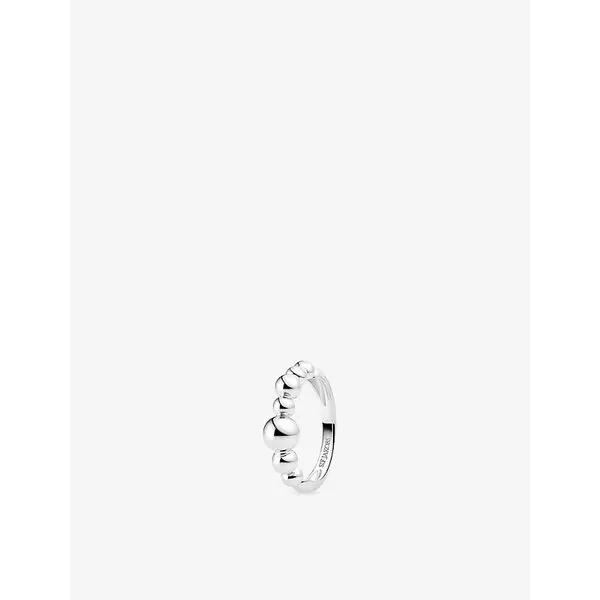 SIF JAKOBS Bormio Rhodium-plated 925 Sterling- Ring - Silver