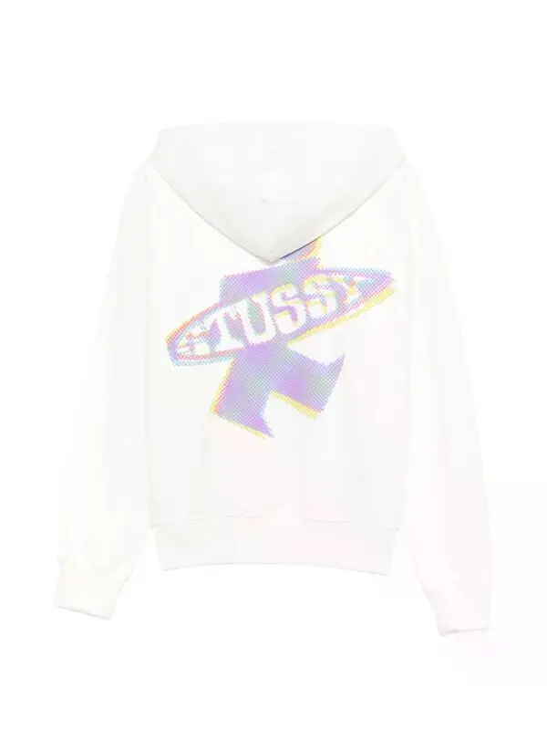 StÜssy Zip-up Hoodie - Neutrals