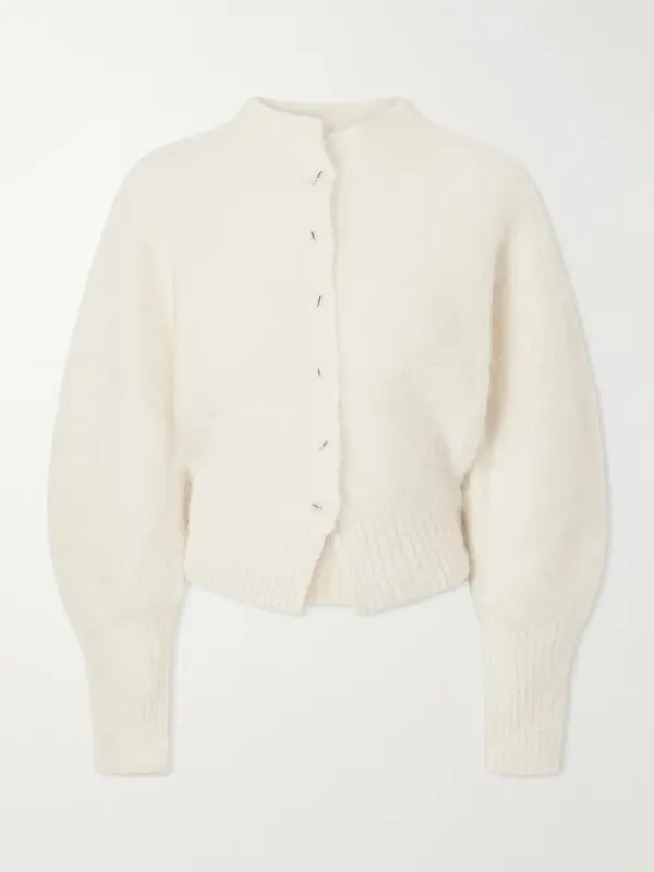 SIR. Lise Wool-blend Cardigan - Neutrals