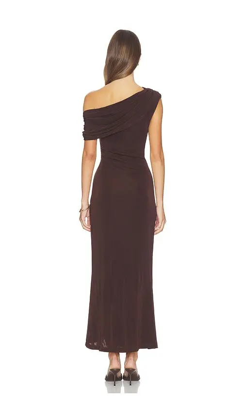 ELLIATT Simone One Shoulder Maxi Dress