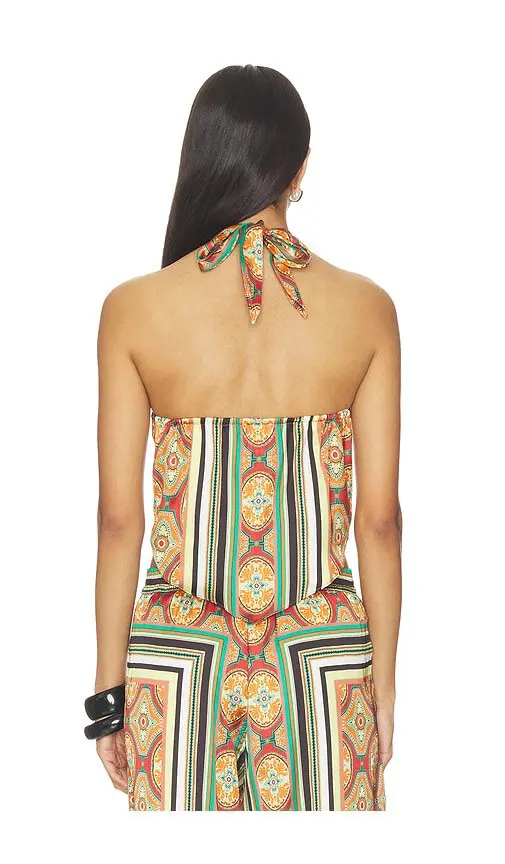 Misa Gem Halter Neck Top