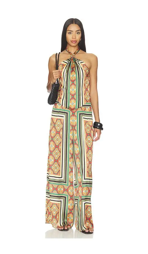 Misa Gem Halter Neck Top
