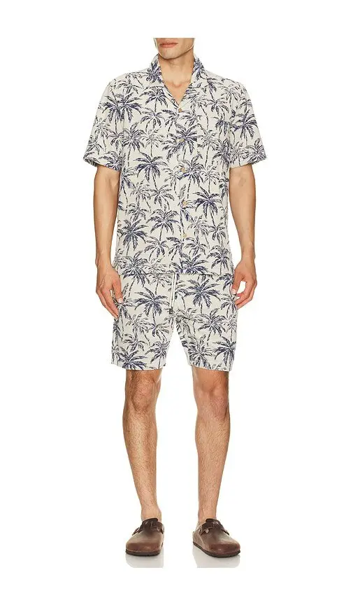 Faherty Brand Cabana Towel Terry Sweatshort - Multi