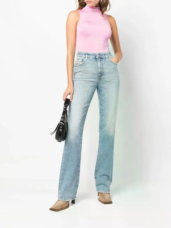 DIESEL® High-waisted Flared Jeans