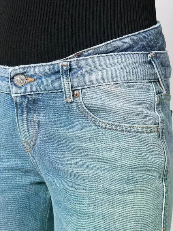 DIESEL® Straight-leg Low-rise Jeans