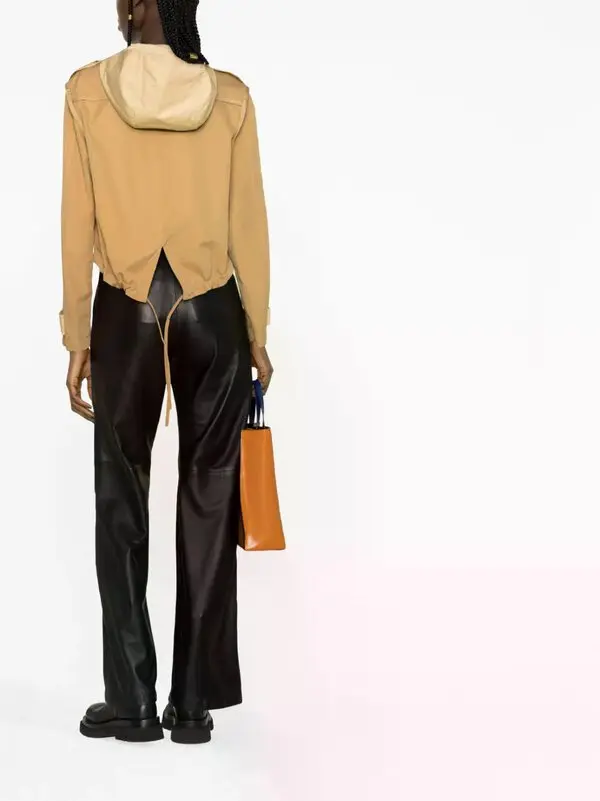 Moschino Cropped Hooded Jacket