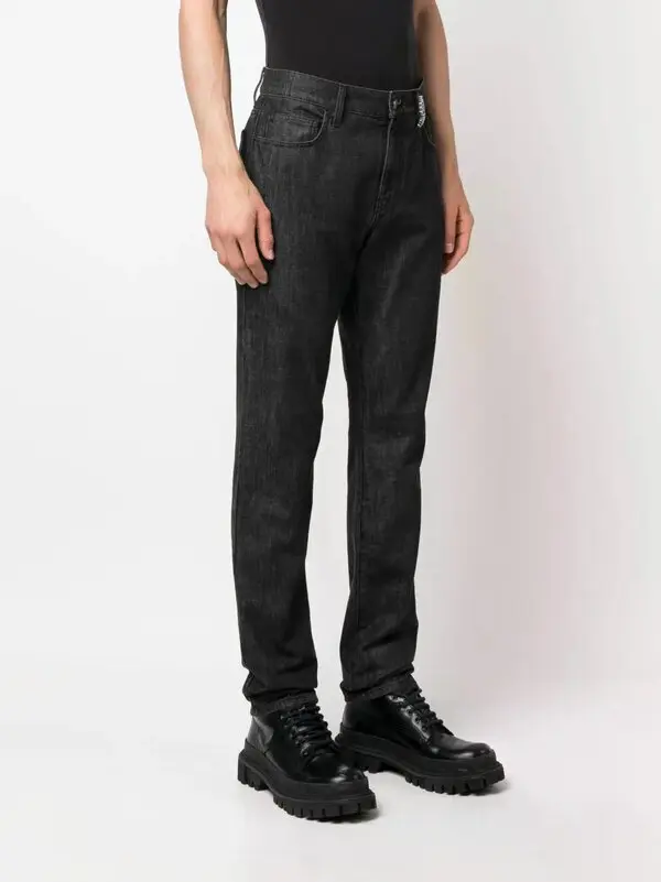 Moschino Dark Wash Slim-fit Jeans