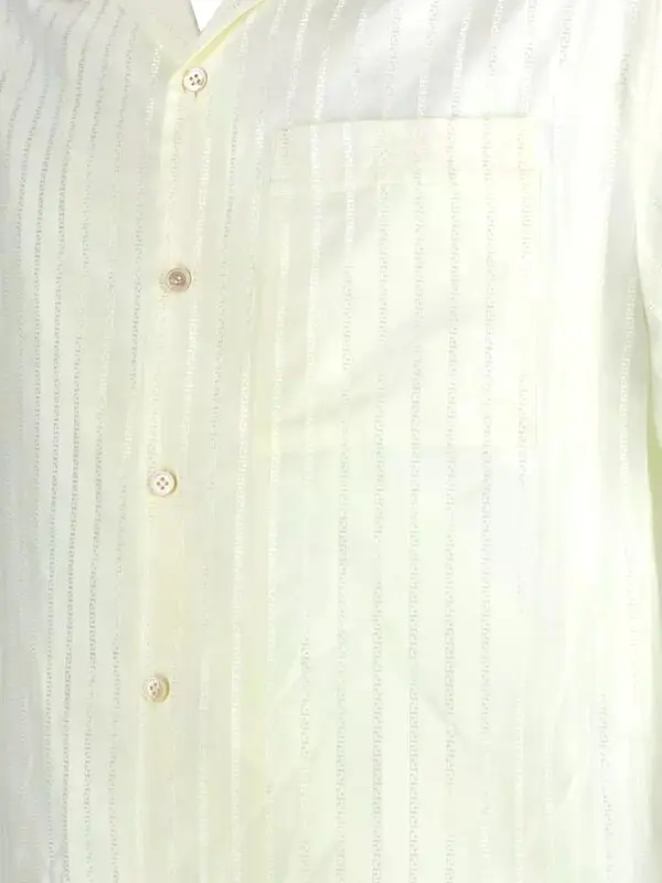 Versace Jacquard Cotton-silk Regular Shirt
