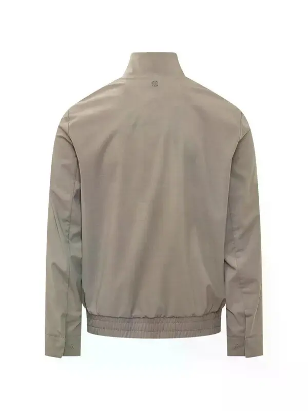 DUNO High-neck Zip-up Jacket With Elasticated Hem