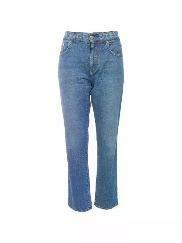Stella McCartney Straight-leg Jeans With Contrast Stitching