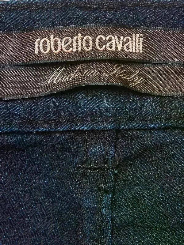 Roberto Cavalli Straight-fit Denim Jeans