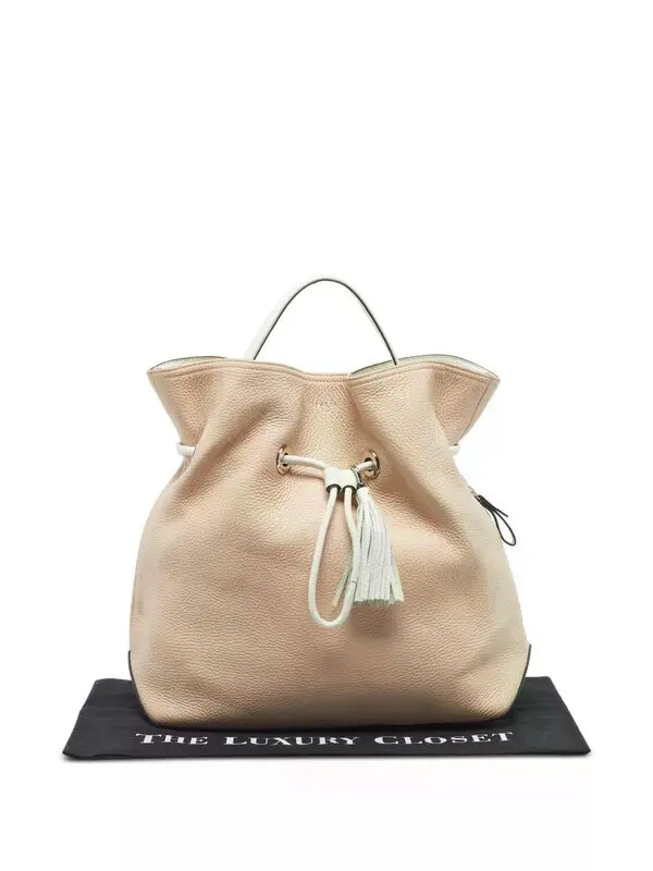 LANCEL Drawstring Bucket Bag