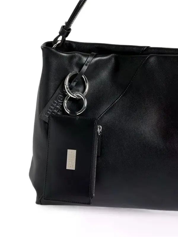 MAISON MARGIELA Leather Zip Wallet - Black