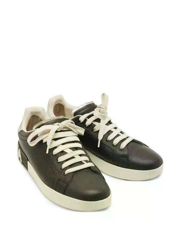 Dolce & Gabbana Portofino Low-top Sneakers - Black