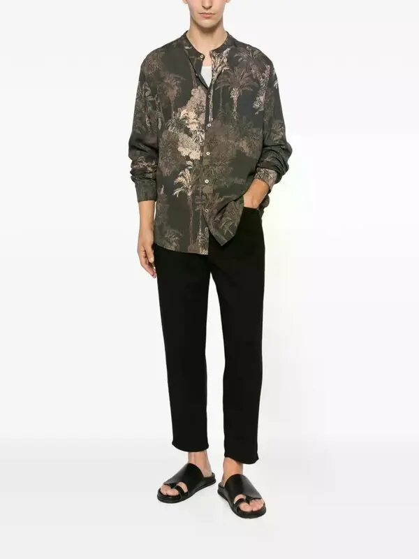 YES LONDON Button-fastening Straight-leg Jeans