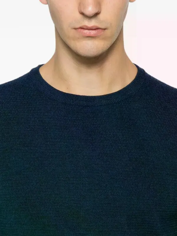 SERGIO MORETTI FIRENZE Crew Neck Long Sleeve Sweater