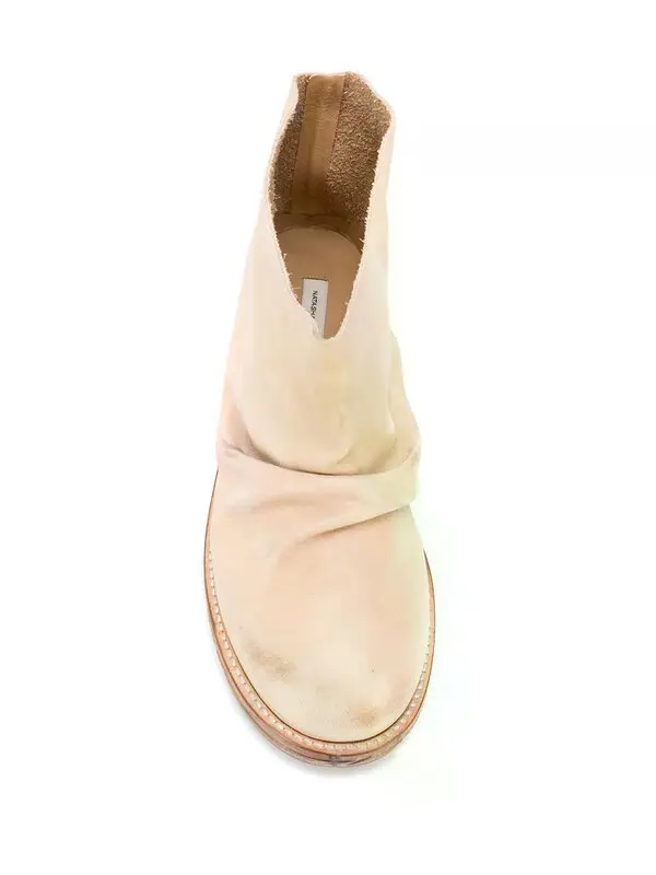 Natasha Zinko Ankle Boots With Wooden Sole