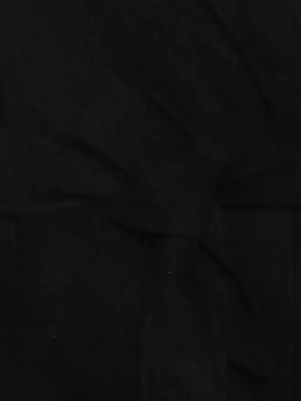 Max Mara Belted Sleeveless Coat - Black