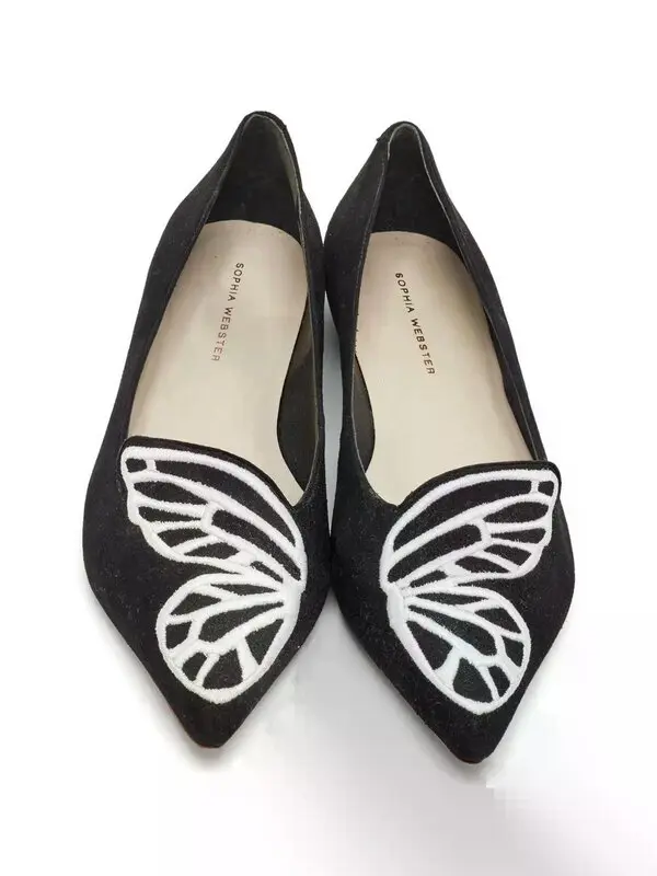 SOPHIA WEBSTER Bibi Butterfly Ballet Flats