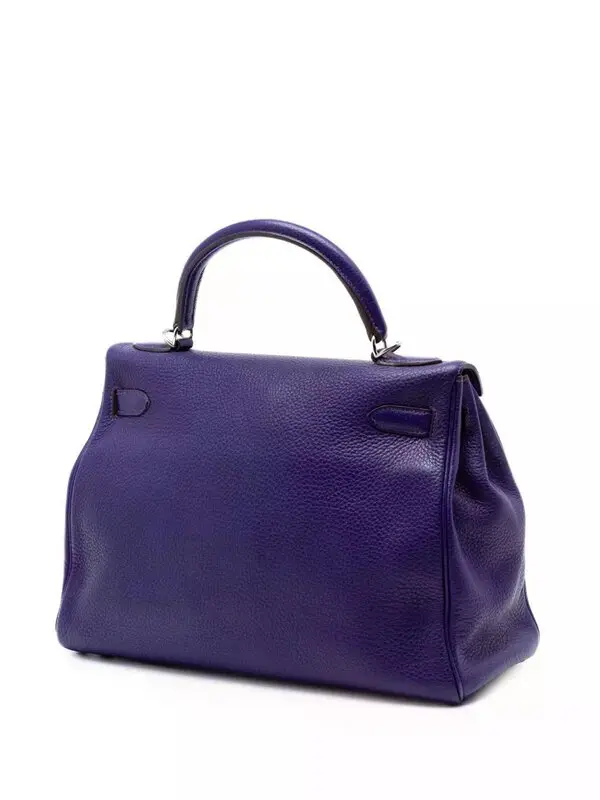 Hermès Kelly Ii Retourne 32 Satchel - Purple