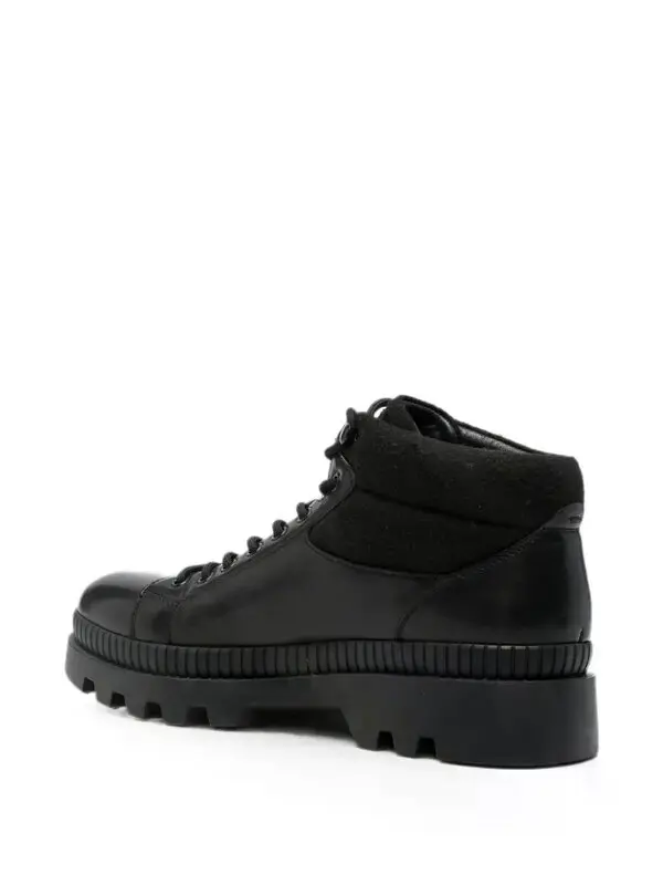 SERGIO MORETTI FIRENZE Lace-up Padded Ankle Boots