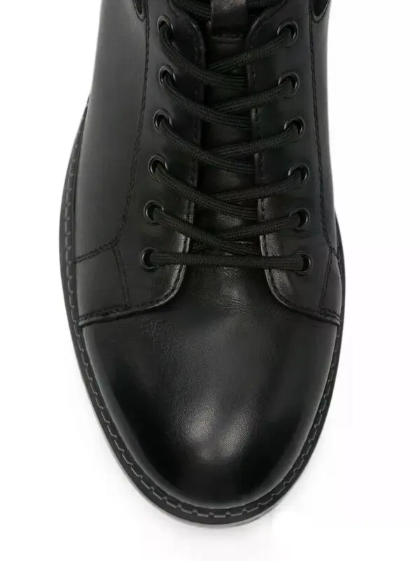 SERGIO MORETTI FIRENZE Lace-up Padded Ankle Boots