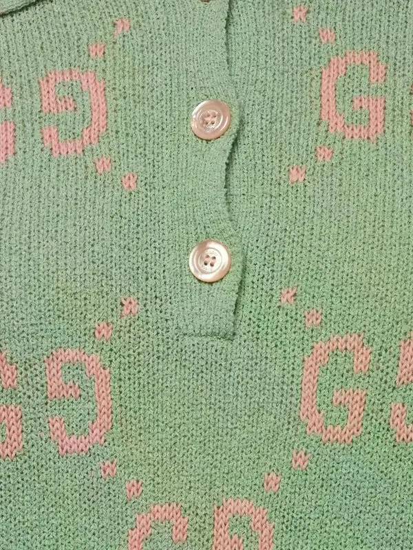 Gucci Short-sleeve Polo Top