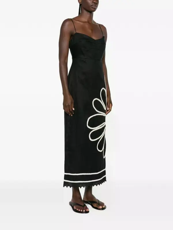 CALA DE LA CRUZ Paloma Midi Dress