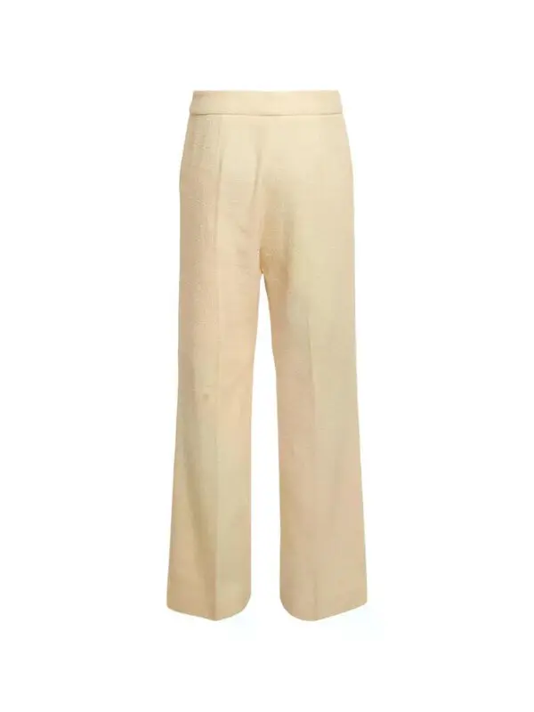 Sandro Tweed Straight-leg Trousers