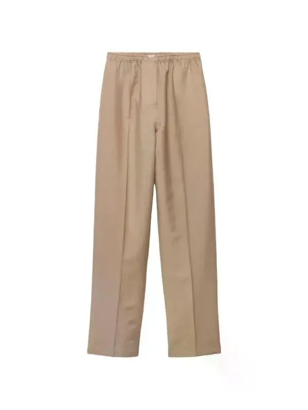 Prada Light Mohair Wide-legged Pants