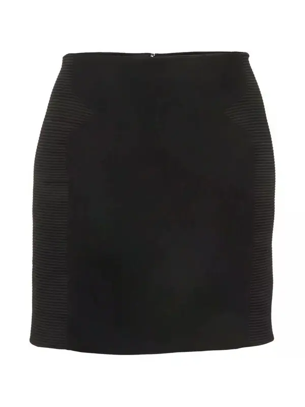 Versace Ribbed Mini Skirt