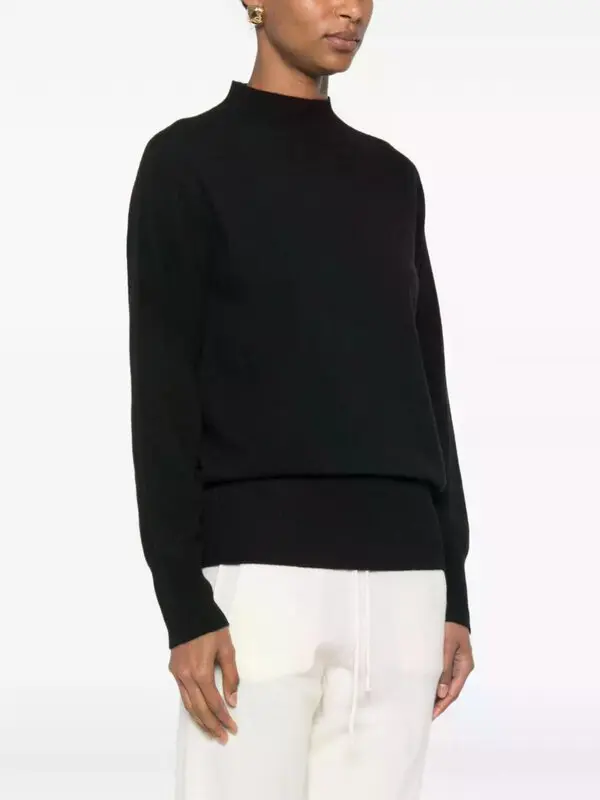 SERGIO MORETTI FIRENZE Mock Neck Long Sleeve Knit