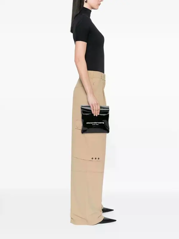 ALEXANDER WANG 2010-2026 Patent Logo Lunch Bag Clutch Bag