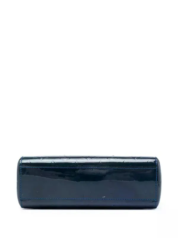 LOUIS VUITTON Monogram Vernis Catalina Bb Handbag - Blue