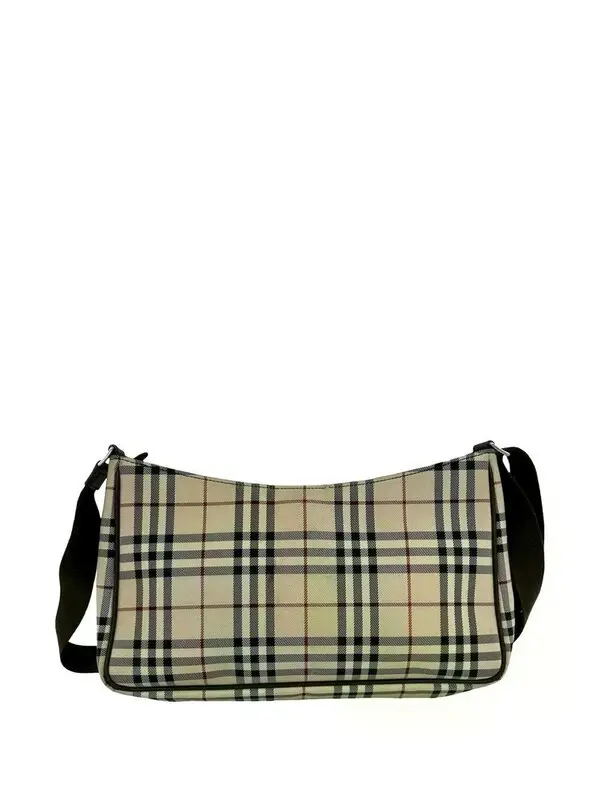 Burberry House Check Canvas Shoulder Bag