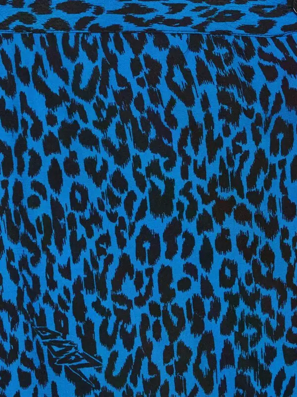 Zadig&Voltaire Leopard-print Button-front Maxi Skirt